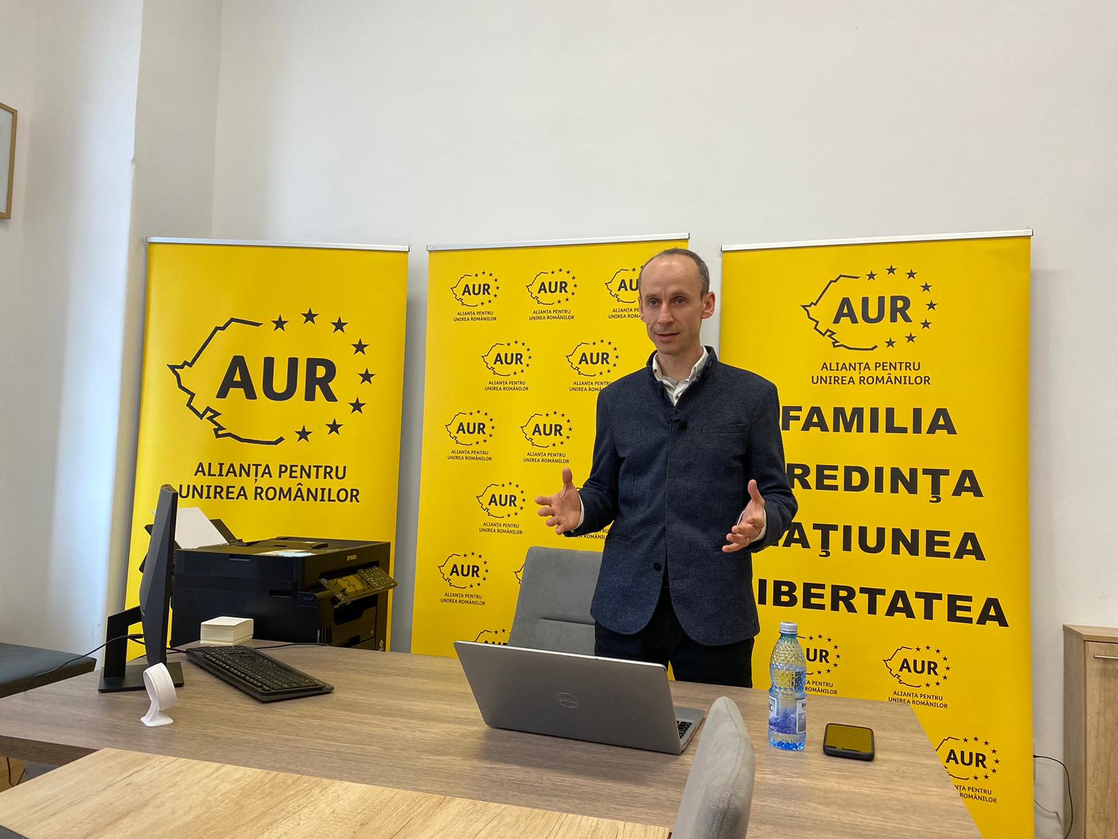 Miting AUR în Capitală. Filiala clujeană a dus 150 de participanți ...